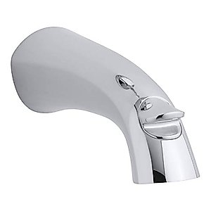 KOHLER K-45131-CP Bath Spout, 3.02 x 2.63 x 6.50 inches, Polished Chrome