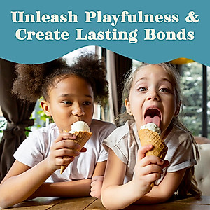 True Scoops 6-Pack Vanilla Bean Ice Cream Mix. Add One Ingredient - Half & Half! Makes 1 Pint of Premium, Homemade Ice Cream With An Electric Mixer. Made With Real Vanilla Beans. Gluten-Free, Peanut-Free, and Kosher. (141g ea)