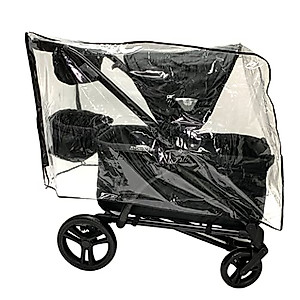 Sasha's Rain and Wind Cover for The Baby Trend Expedition 2-in-1 Stroller Wagon Plus