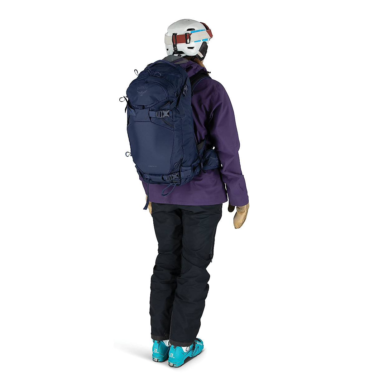 Osprey Kresta 30 Women's Backcountry Ski and Snowboard Backpack, Winter Night Blue
