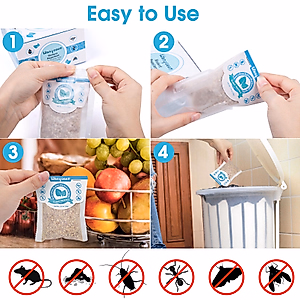 8 Pack Natural Mouse Repellent Pouches Peppermint Oil to Repel Mice and Rats, Rodent Repellent Pest Control Pouches Mice Repellent for House Mouse Deterrent Indoor