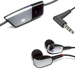 Wired Earphones Headphones Handsfree Mic 3.5mm for Moto G7 Power, Headset Earbuds Earpieces Microphone Compatible with Motorola Moto G7 Power