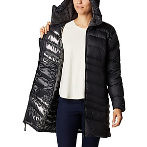 Columbia Women's Autumn Park Down Mid Jacket, Black, X-Large