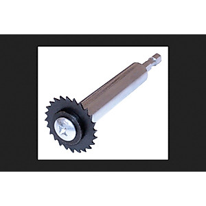 Superior Tool 37516 1-1/4" Internal PVC Pipe Cutter-One and a Quarter Inch Pipe Cutter for PVC, Grey/Black