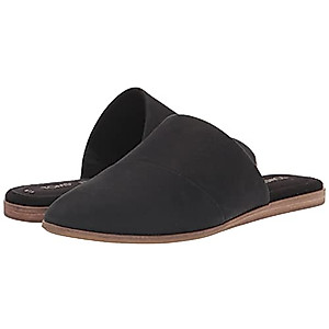 TOMS Women's Jade Loafer Flat, Black, 8.5