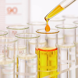 Frcctre 48 Pack 50ml Glass Test Tubes with Cork Stoppers, 30x100mm Clear Round Bottom Glass Test Tubes for Scientific Experiments, Bath Salt and Candy Storage, Plant Propagation Container