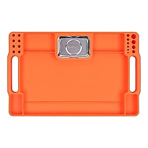 HORUSDY Medium Non-Slip Flexible Tool Tray | Tool Organizer | Tool Storage | Tool Holder | Tool Mats | Small Magnets Tray| Grip Mat Tool Mat | of Christmas Day Tools for Men