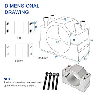 Daedalus CNC Spindle Motor Kit, 500w, ER11, Brushed