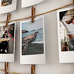 LWR CRAFTS Wooden Small Clothespins 1-7/8" 4.8cm 50 Pieces Per Pack (Jacobean)