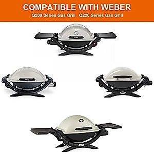 Valve Regulator for Weber Q200 Q220 Series 396001 396002 566001 566002 566801 Gas Grills, Replacement Parts for Weber 80476 Valve Regulator Assembly