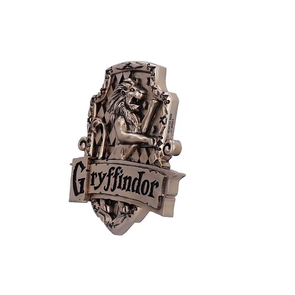 Nemesis Now Officially Licensed Harry Potter Gryffindor Wall Plaque, Bronze, 20cm