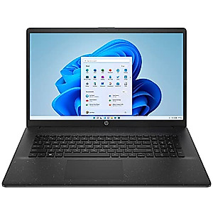 HP 17-cn2047nr Home & Business Laptop (Intel i7-1255U 10-Core, 32GB RAM, 256GB PCIe SSD, Intel Iris Xe, 17.3" 60Hz Full HD (1920x1080), Win 11 Home) with MS 365 Personal , Dockztorm Hub
