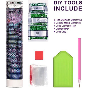 GemZono Diamond Painting Kits for Adults DIY 5D Diamond Art Paint with Round Diamonds Dots for Home Wall Decor Gifts(12x16inch/30×40cm)