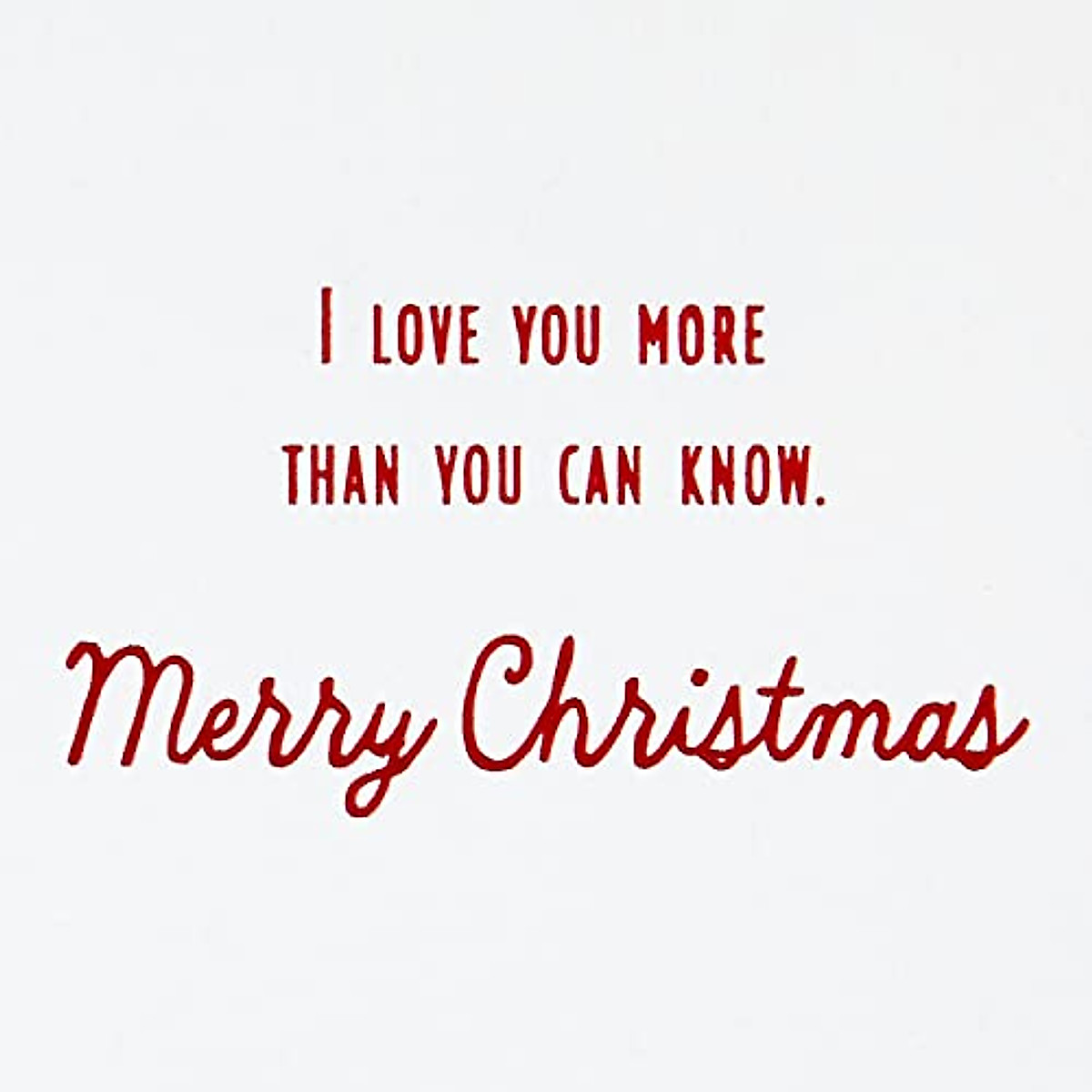 Hallmark Christmas Card for Granddaughter (Snowy City)