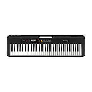 Casio Casiotone, 61-Key Portable Keyboard with USB, Black (CT-S200BK)