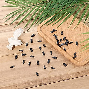 40pcs Tire Repair Nails, Rubber Screw Tire Plugs Self-Service Vacuum Tire Repair Nail Kit Tires Quick Puncture Repair Tools for Auto Motorcycle Car Truck Tractor (20 S+20 L)