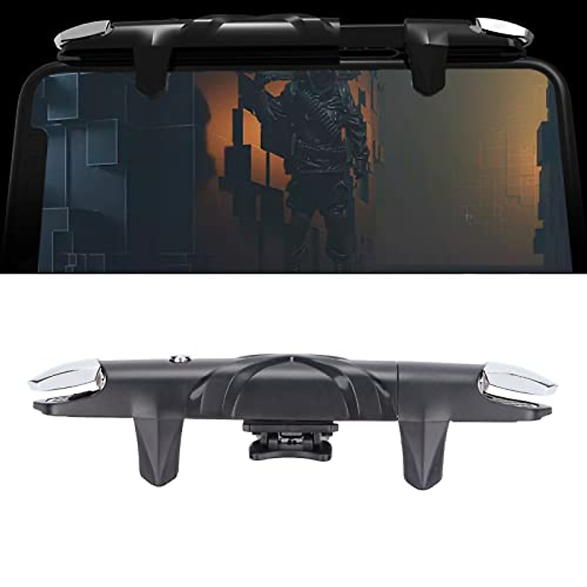 Ranvo Pubg Mobile Trigger, Four Speed Mobile Mobile Game High Frequency Electromagnetic Mobile Controller for Mobile Phones