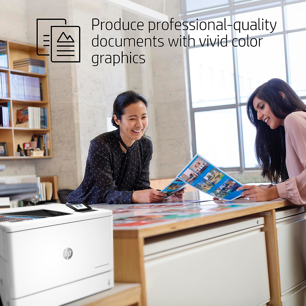 HP Color LaserJet Enterprise M751dn Printer with One-Year, Next-Business Day, Onsite Warranty (T3U44A)