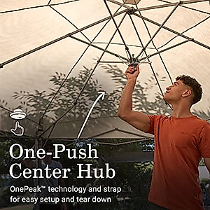 Coleman Back Home Screen Canopy Tent with Instant Setup, Outdoor Gazebo for Bug-Free Lounging, Shelter Fits Over Picnic Tables for Parties, Events, Tailgating, Picnics, & More