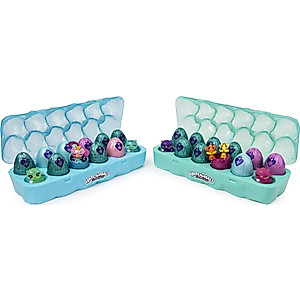 Hatchimals CollEGGtibles, Jewelry Box Royal Dozen 12-Pack Egg Carton with 2 Exclusive (Styles May Vary)