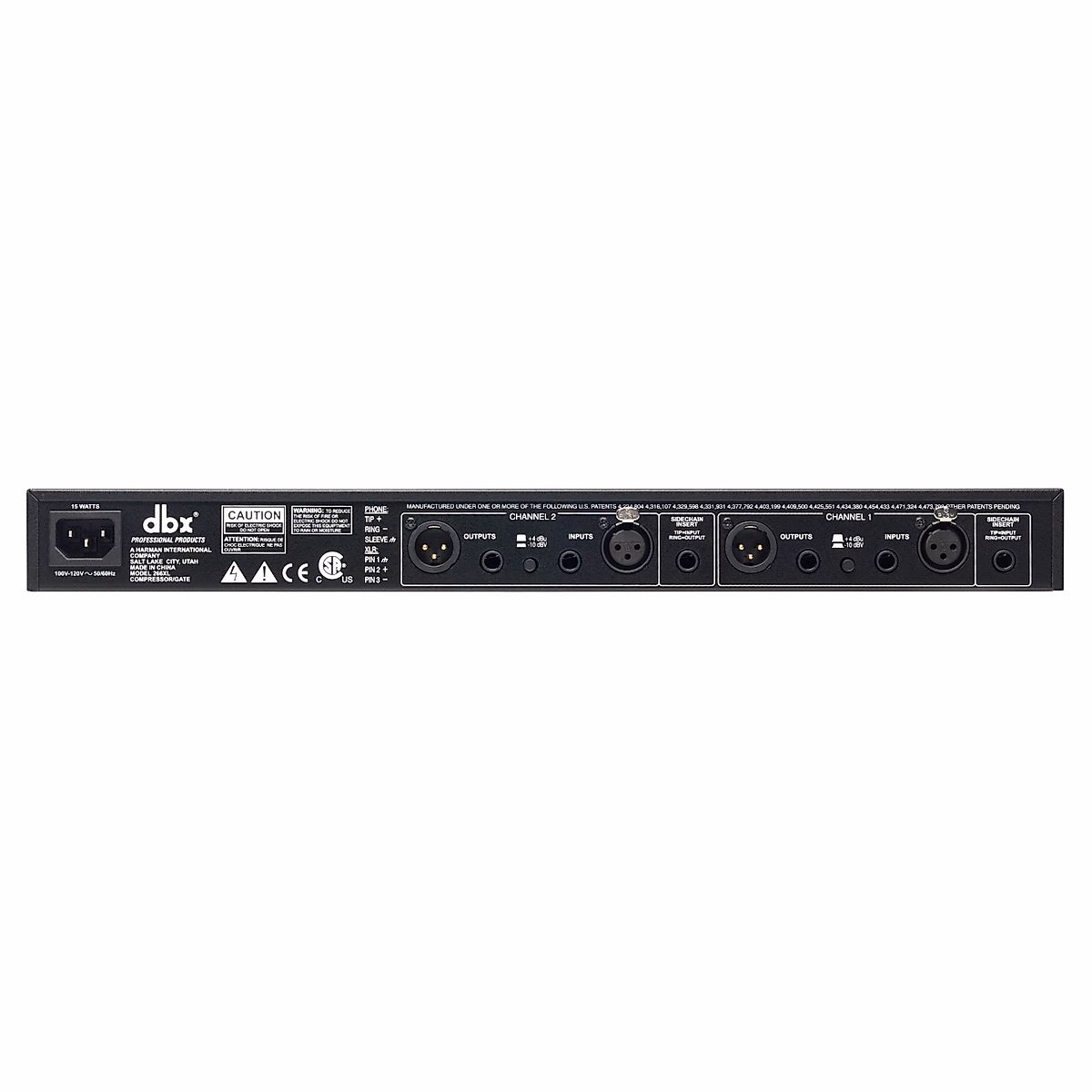 dbx 266xs Professional Audio Compressor/Gate Dynamic Processor (Renewed)