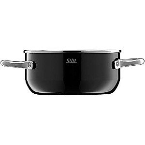 Silit Elegance Line Kochtopf mit Glasdeckel 16 cm Stewing pot 1.3 l, 1,3l, 16cm