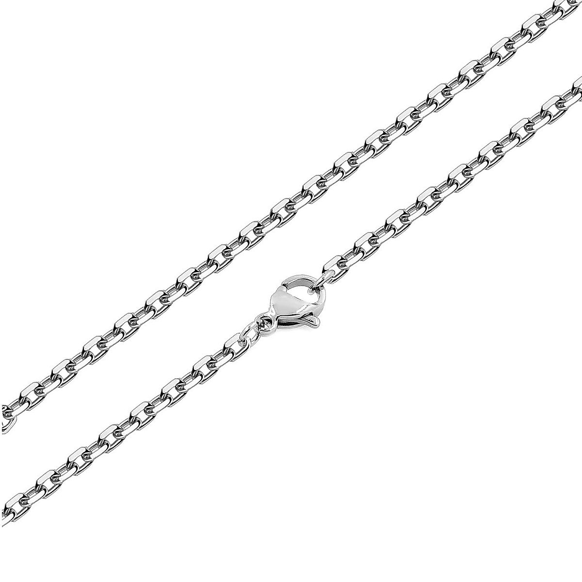 VENICEBEE® Saint Christopher Protect Us Medal St. Christopher Protection Devotional Christian Amulet Solid 925 Sterling Silver Pendant Necklace + Velvet Pouch, Polishing Cloth, Fine Gift Box