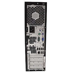 HP High Performance Business Desktop Computer Intel Core i7-2600 3.4GHz Quad-Core, 2TB SATA Hard Drive, 16GB Memory, DVD±RW, Windows 10 Professional 64-Bit (Elite 8200 SFF)(Renewed)