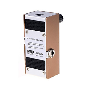 Musiclily Basic Mini Electric Guitar Effects Pedal DC 9V Adapter Powered True Bypass, Vintage Overdrive