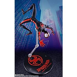 TAMASHII NATIONS - Spider-Man: Across The Spider-Verse - Spider-Man (Miles Morales) (Spider-Man: Across The Spider-Verse), Bandai Spirits S.H.Figuarts Action Figure