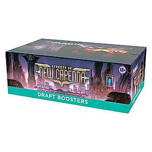 Magic: The Gathering Streets of New Capenna Draft Booster Box | 36 Packs + 1 Box Topper (541 Magic Cards)