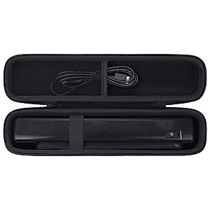 co2CREA Hard Travel Case Replacement for Epson Workforce ES-50 ES-60W DS-70 DS-80 Portable Sheet-fed Document Scanner (Black)