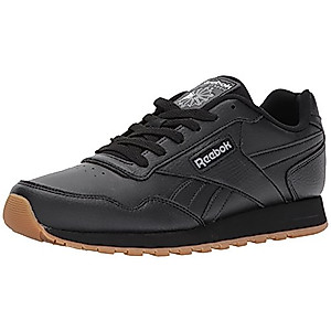 Reebok Men's Classic Harman Run Sneaker, Black/Gum, 13