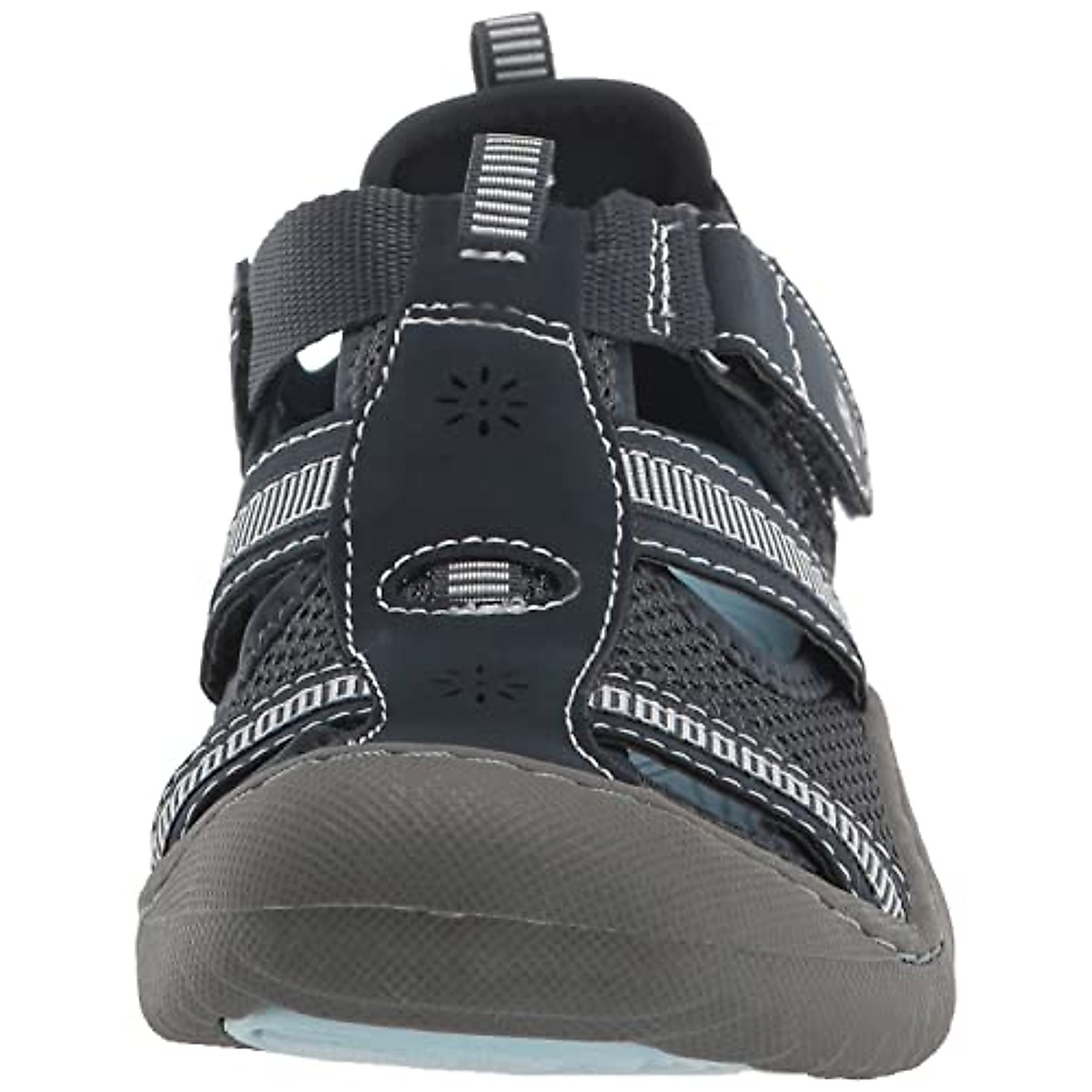 JSport by Jambu womens Regal Water Ready Flats Sneaker, Blue, 8.5 US