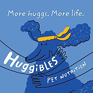 HUGGIBLES All-in-One Multivitamin and Stress & Anxiety Liquid Bundle for Dogs and Cats, Pet Food Additive for Digestive Support & Immunity - Calming Stress & Anxiety Support, Promotes Longevity