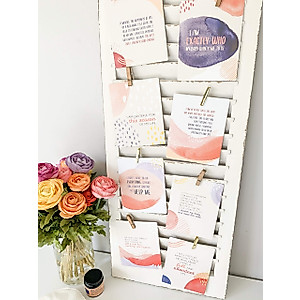 New Mama Affirmations - A Warm and Vibrant Deck of 20 Uplifting Postpartum Affirmation Cards to Support New Moms Through the Fourth Trimester and Beyond | New Mom Gift For Women After Birth | Postpartum Gift For Mom