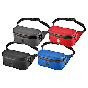 Skog Å Kust FannySåk Airtight & Waterproof Floating Waist Bag | for Kayaking, Rafting, Boating, Swimming, Camping, Hiking, Beach, Fishing | Grey