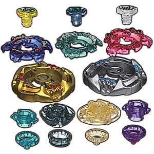 Takara Tomy Beyblades Japanese Metal Fusion Limited Edition Set #BB97 Ultimate Build Kit Perseus