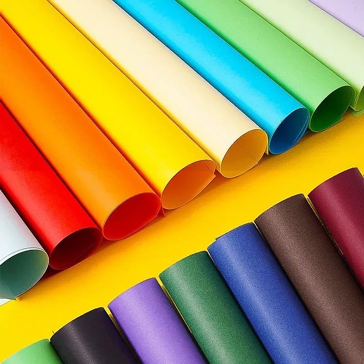 Vanhench 36"x 2520" (210') Brown Kraft Paper Roll, Craft Paper, Wrapping Paper for Bulletin Board Paper Roll Art Craft Bouquet Flower Table Covering Poster Packing Shipping Moving Supplies 70GSM 50LB