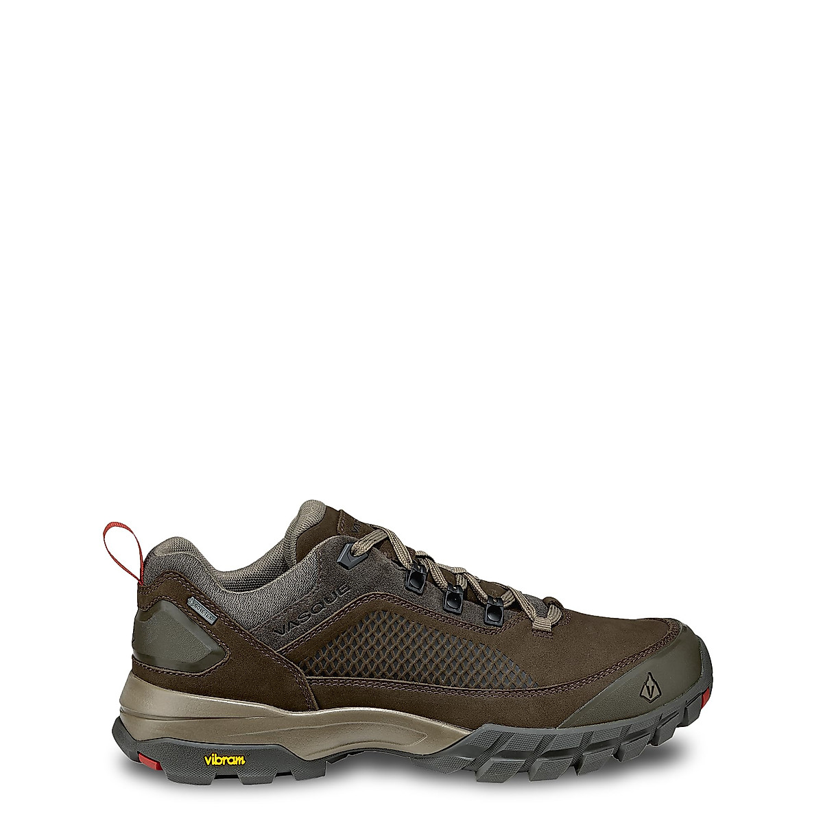 Vasque Men's Talus XT Low Waterproof Hiking Shoe, Brown Olive, 8 Medium