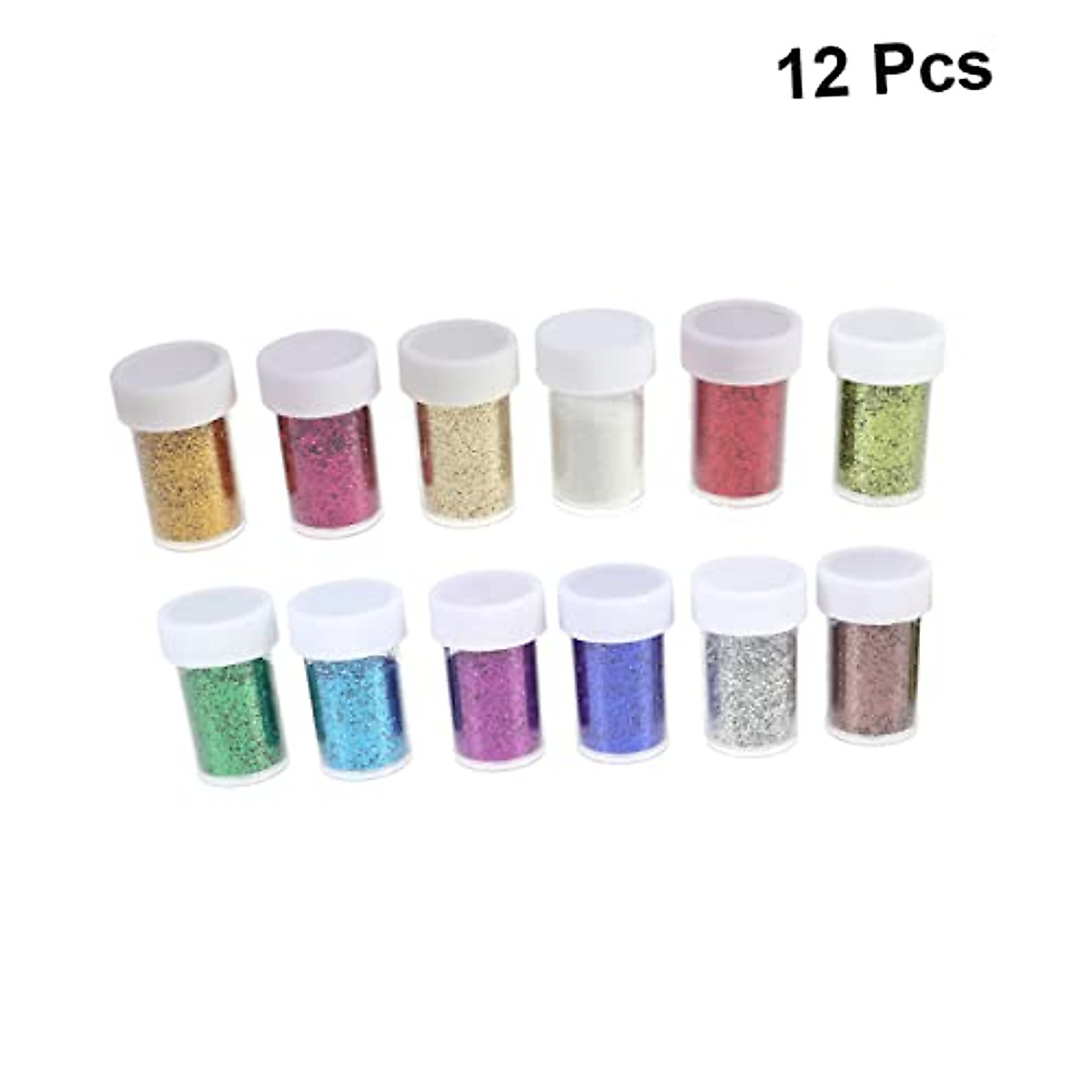 Glitter Pigment 12 Glitter Powder Glitter Sequins Glitter Pigment Flash Powder Craft Supplies Gold Powder Craft Supplies Shimmering Powder Glitter Sequins