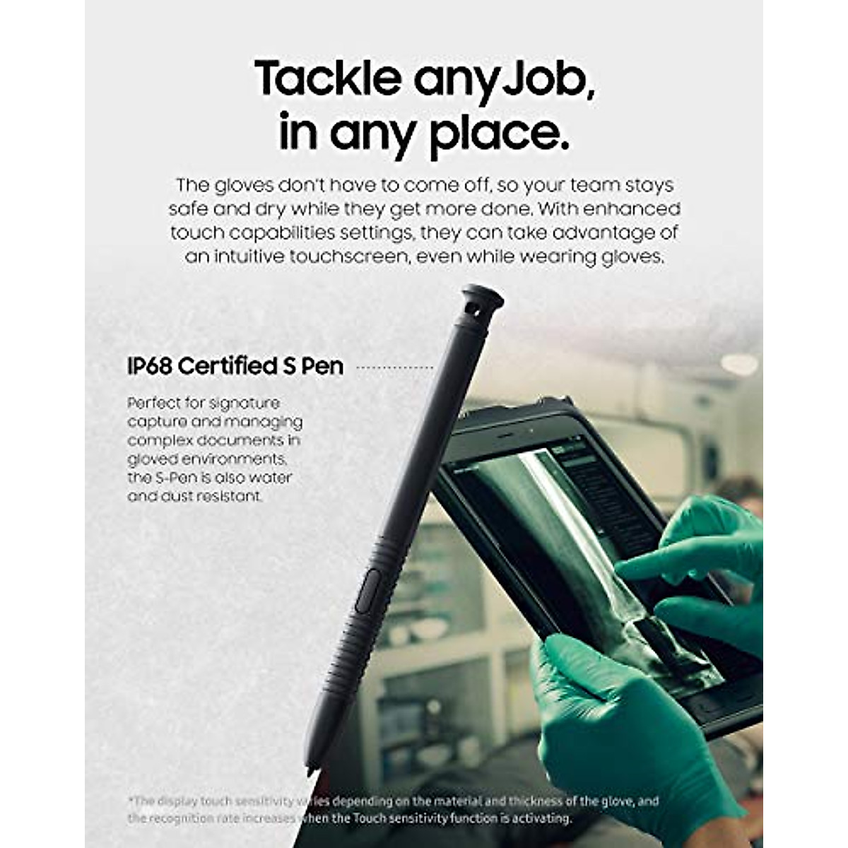 Samsung Galaxy Tab Active3 Enterprise Edition 8” Rugged Multi Purpose ...