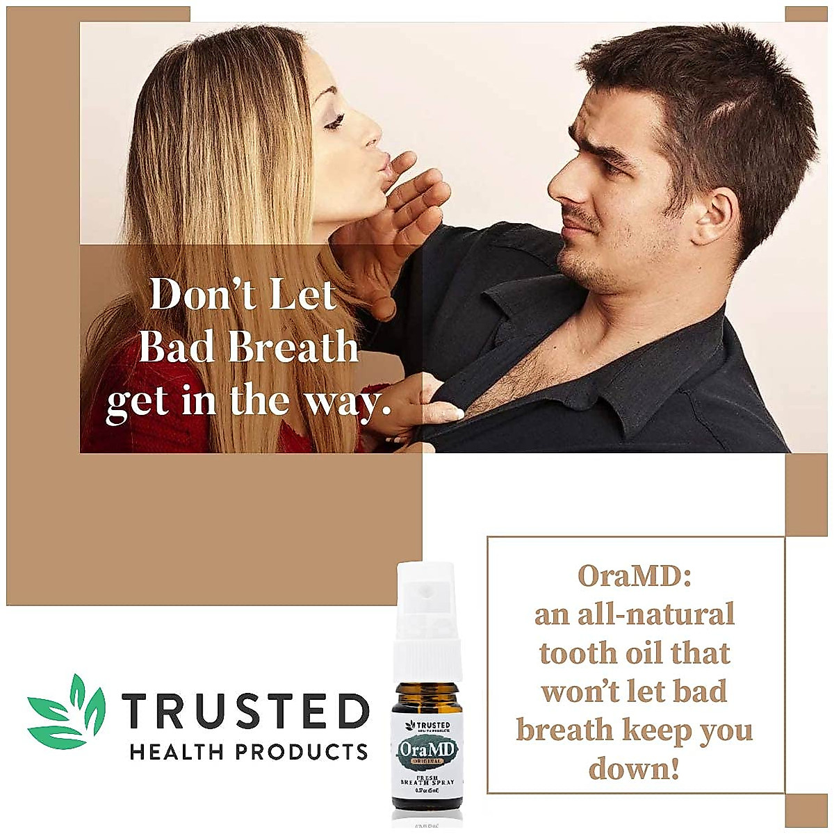 OraMD Fresh Breath Spray for Gum Health - 3-Pack, Bad Breath Treatment, Periodontal Disease Therapy, Fights Oral Pathogens, Reduces Gum Pockets & Plaque Build-Up