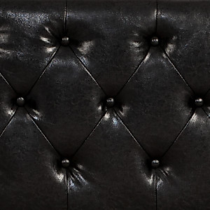 Poundex PDEX-F9415T Beds, Twin, Black