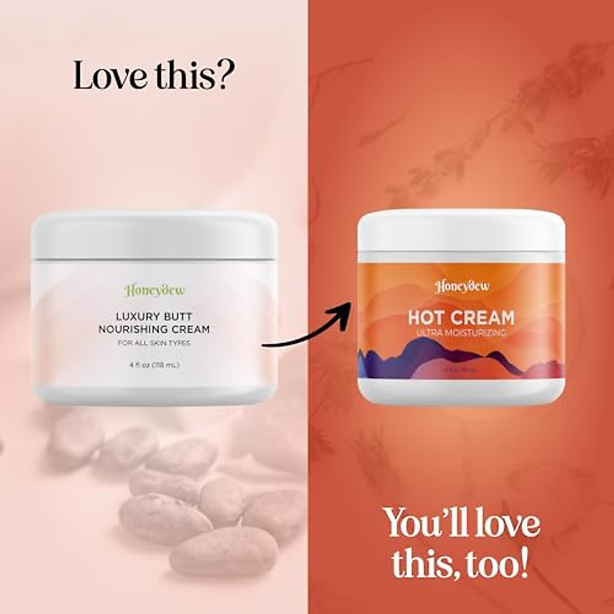 Deeply Moisturizing Butt Enhancement Cream - Firming & Nourishing with Cocoa Butter, Shea, Vitamin E & Coconut Oil (4 Fl Oz)