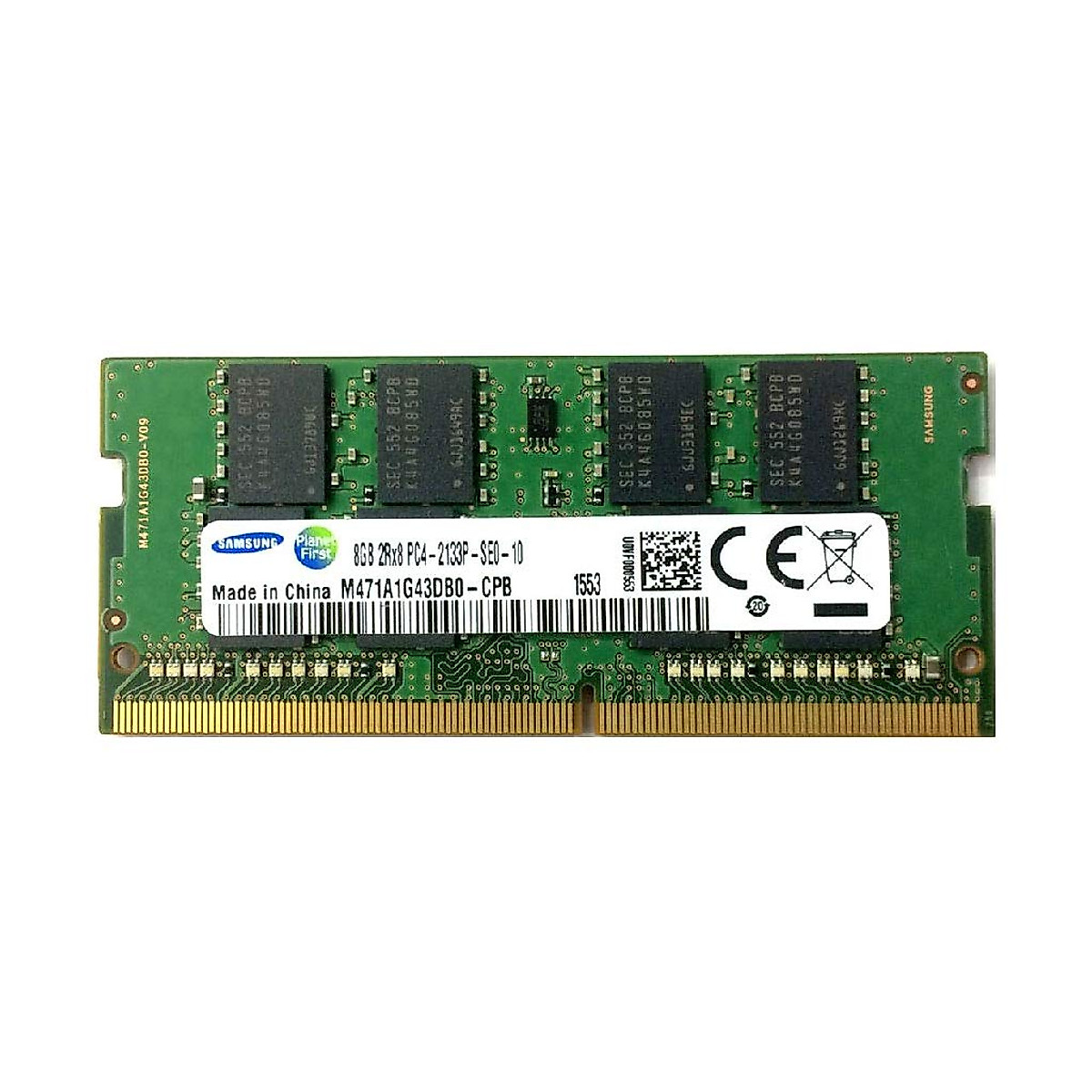 Samsung DDR4-2133 8GB/512Mx64 CL15 Laptop Memory M471A1G43DB0-CPB