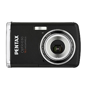Pentax Optio E60 10.1MP Digital Camera with 3x Optical Zoom