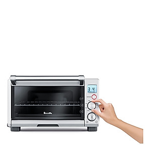 Breville Compact Smart Toaster Oven, Brushed Stainless Steel, BOV650XL