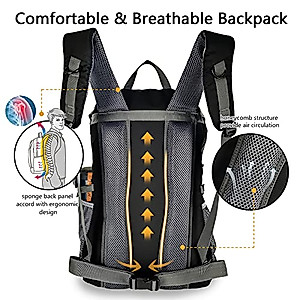 Storvyllf Hiking Backpack for Women,40 Liter Backpack for Men Large Hiking Backpack Waterproof for Camping Adventure Travel
