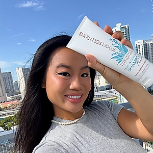 smartSOLUTIONS Dual-Action Creme Shampoo | Sulfate, Paraben & Sodium Chloride Free | Color Safe & Chemically Treated Hair Safe (12 fl oz)